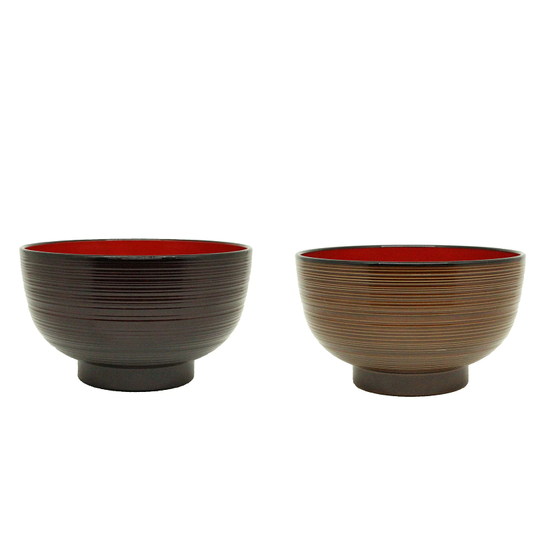 Daiso Aizunuri Itomi soup bowl 11.1 cm with horizontal stripes Made in Japan | Shopee Malaysia