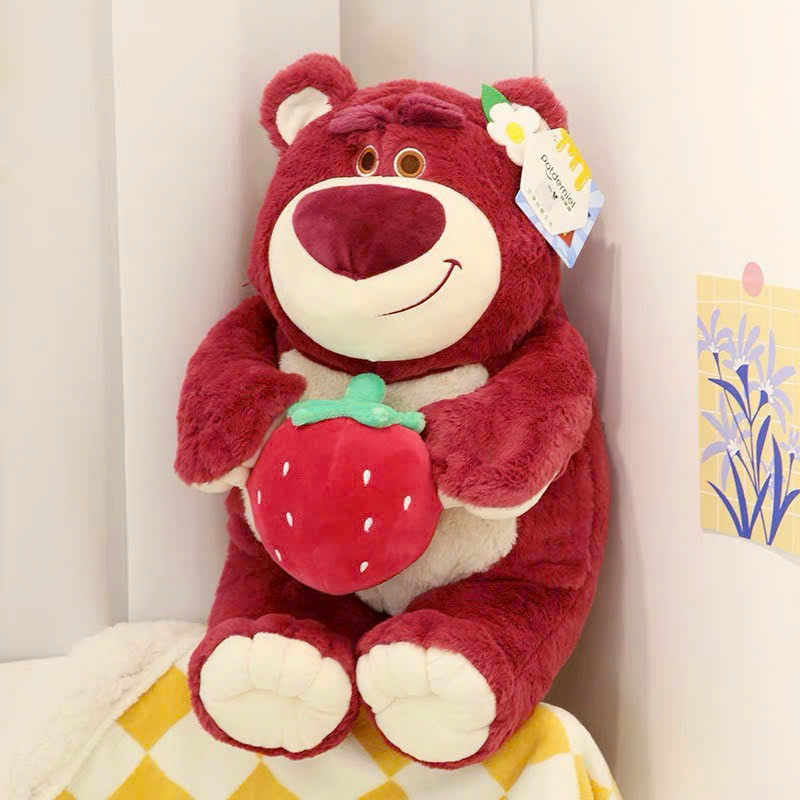 Lotso Disney Strawberry Teddy Bear Hugging Cute Strawberry - Gift ...