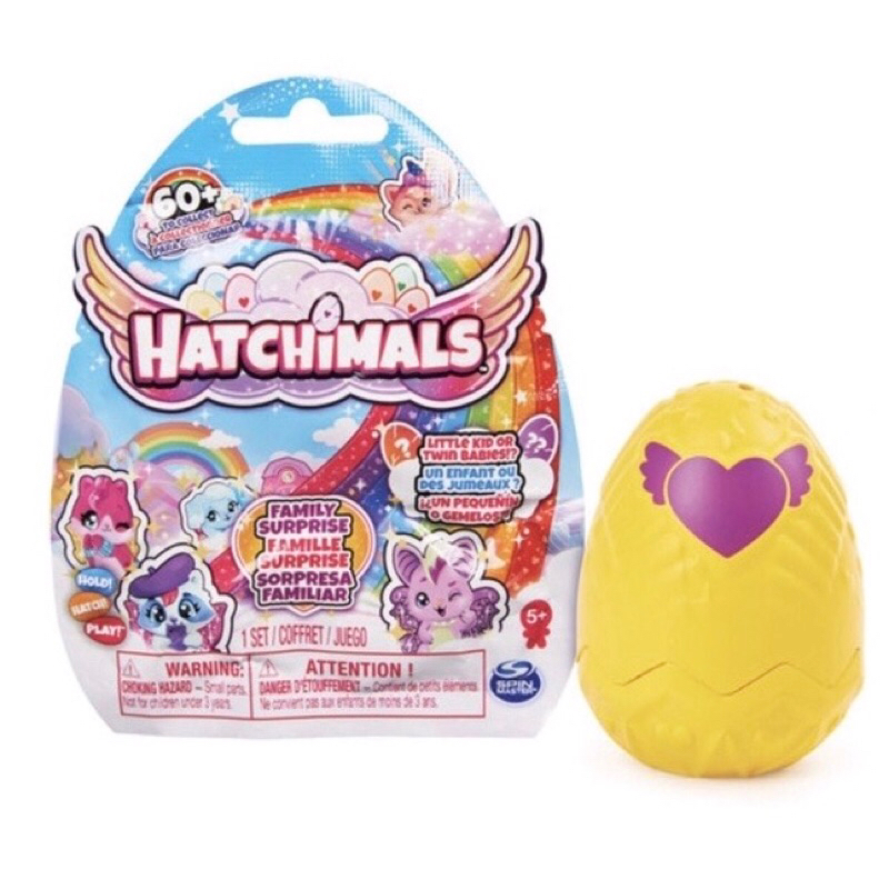 Hatchimals egg toy Big Family version full box Hatchimal Family bag ...