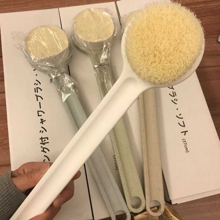 Super SOFT JAPANESE MUJI BACK BRUSH | Shopee Malaysia