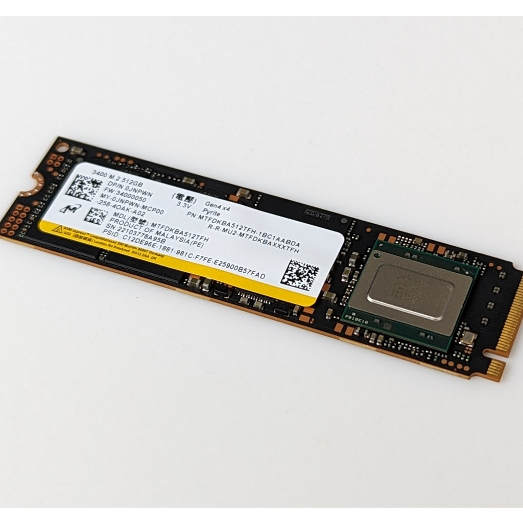 Micron SSD Hard Drive 3400 M.2 NVMe 2280 PCIe Gen4 x4 - | Shopee Malaysia
