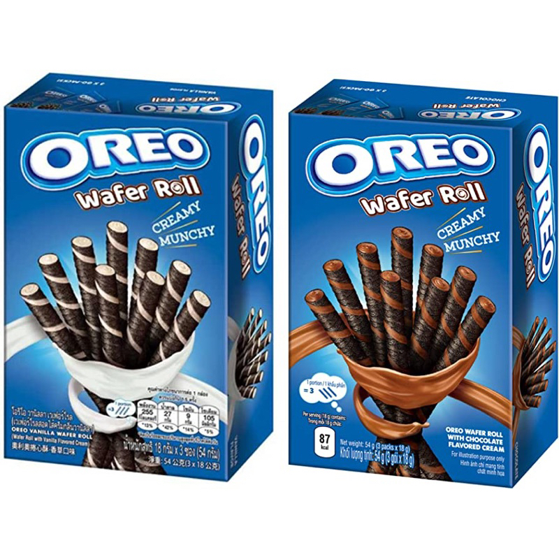 OREO WAFER ROLL CREAMY MUNCHY 54G | Shopee Malaysia