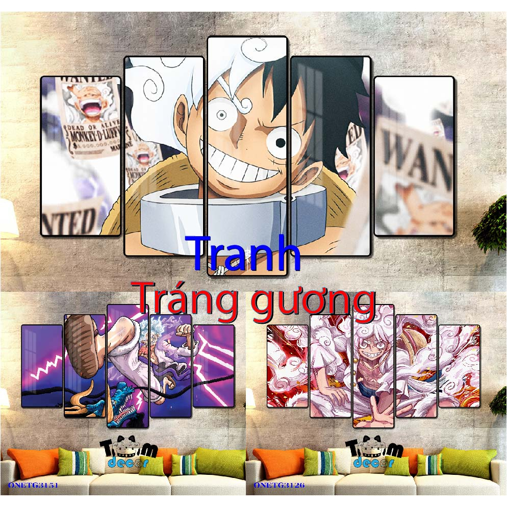 Super quality mirror painting Luffy Gear 5 - One piece | Shopee Malaysia