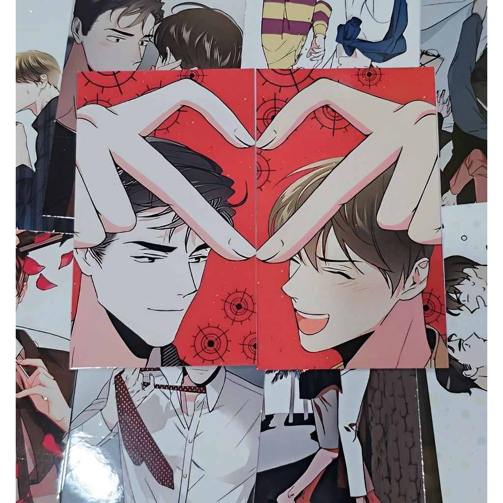Set Of 10 Card Bo Corner Manhwa Red Candy - Red Candy | Shopee Malaysia