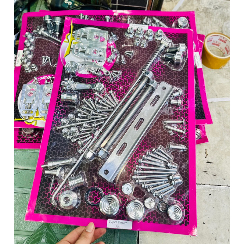 Complete Set of Salaya Stainless Steel 304 Dream Thang Dum Screws ...