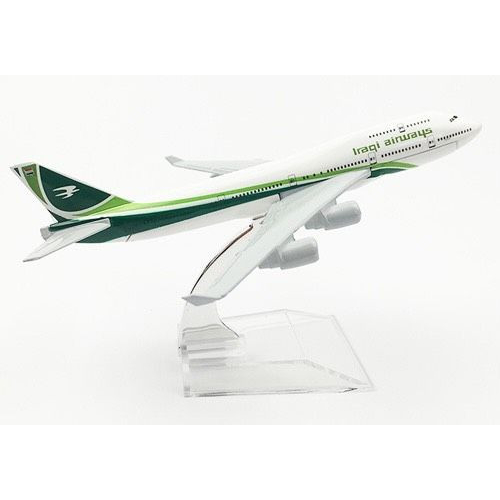 Iraqi Boeing B747 Static Model Airplane 16cm | Shopee Malaysia