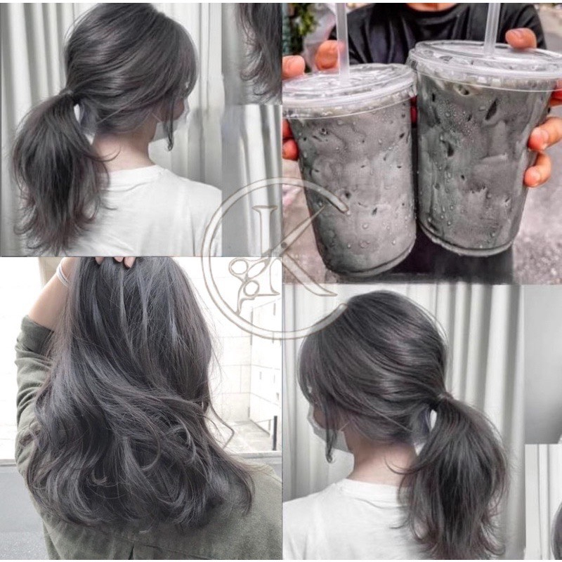 OXY Smoky Graphite At-Home Hair Dye Comes With Oxygen Dyeing Aid ...