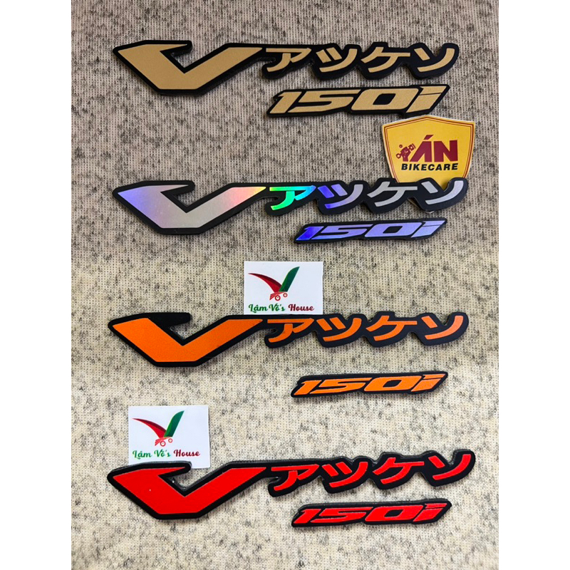 Japanese VARIO logo car sticker includes number 150i - HONDA VARIO - 1 ...