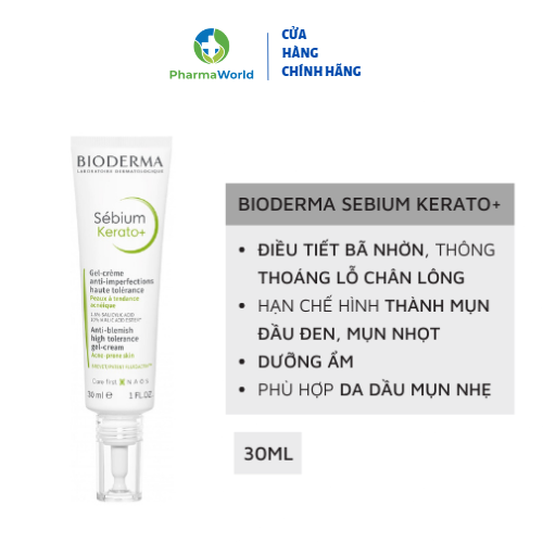 Bioderma Sébium Kerato + Acne Reduction Cream 40ml | Shopee Malaysia