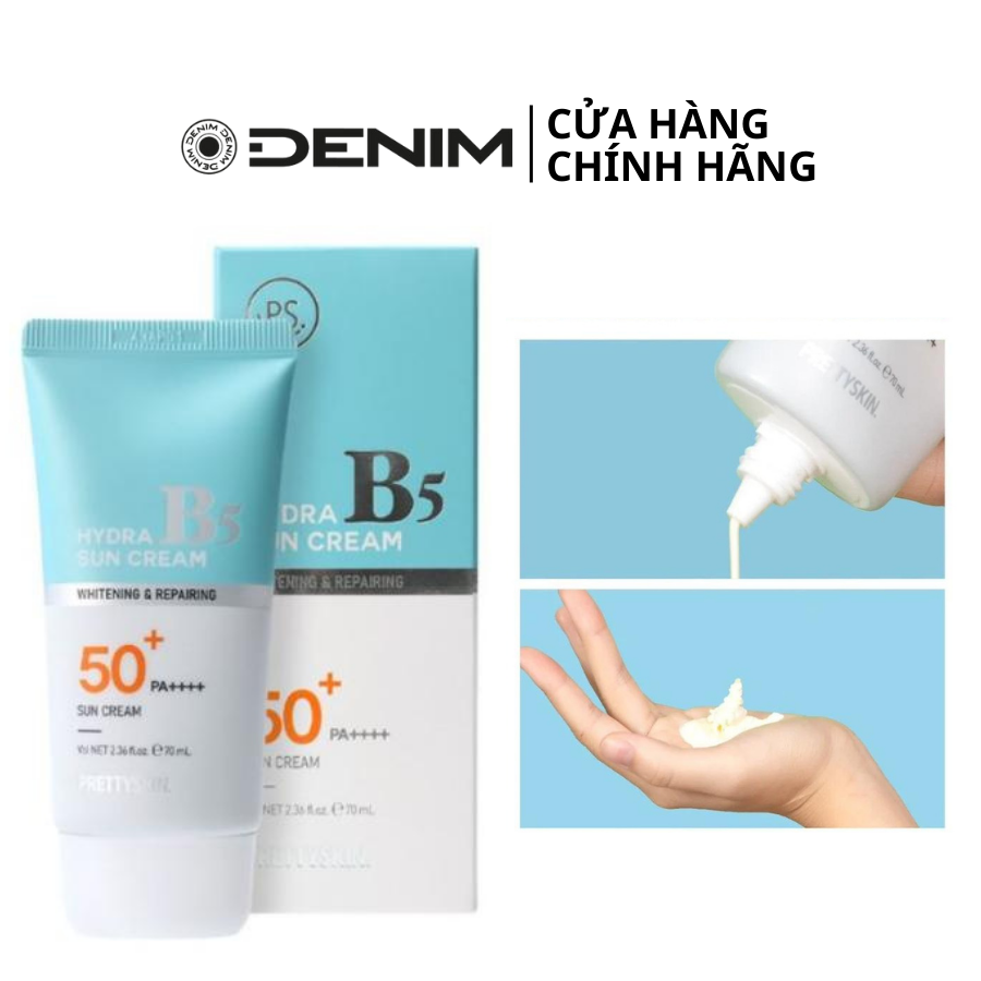 B5 Pretty Skin Hydra B5 Sun Cream SPF 50+/PA+++ (70ml) GENUINE | Shopee ...