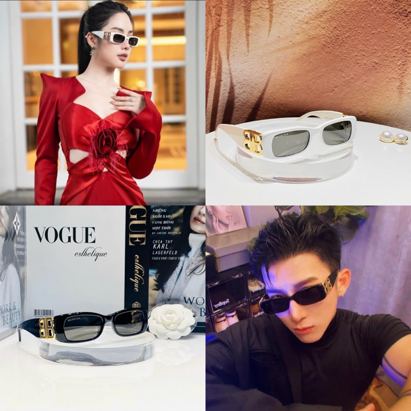 [A10] Bale sunglasses for men and women, rectangular form, uv400 ...