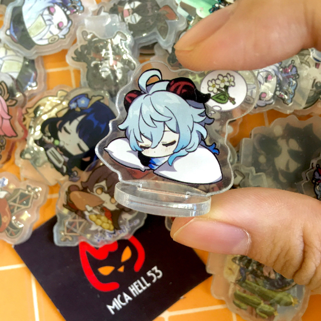 Genshin Impact mini standee model Anime Manga Game Genshin Impact 3cm ...