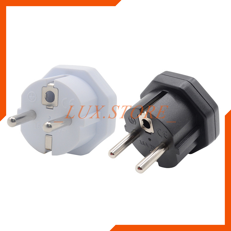 Vietnamese Standard 3-Pin Cross to 2-Pin Round Converter Plug - Super ...