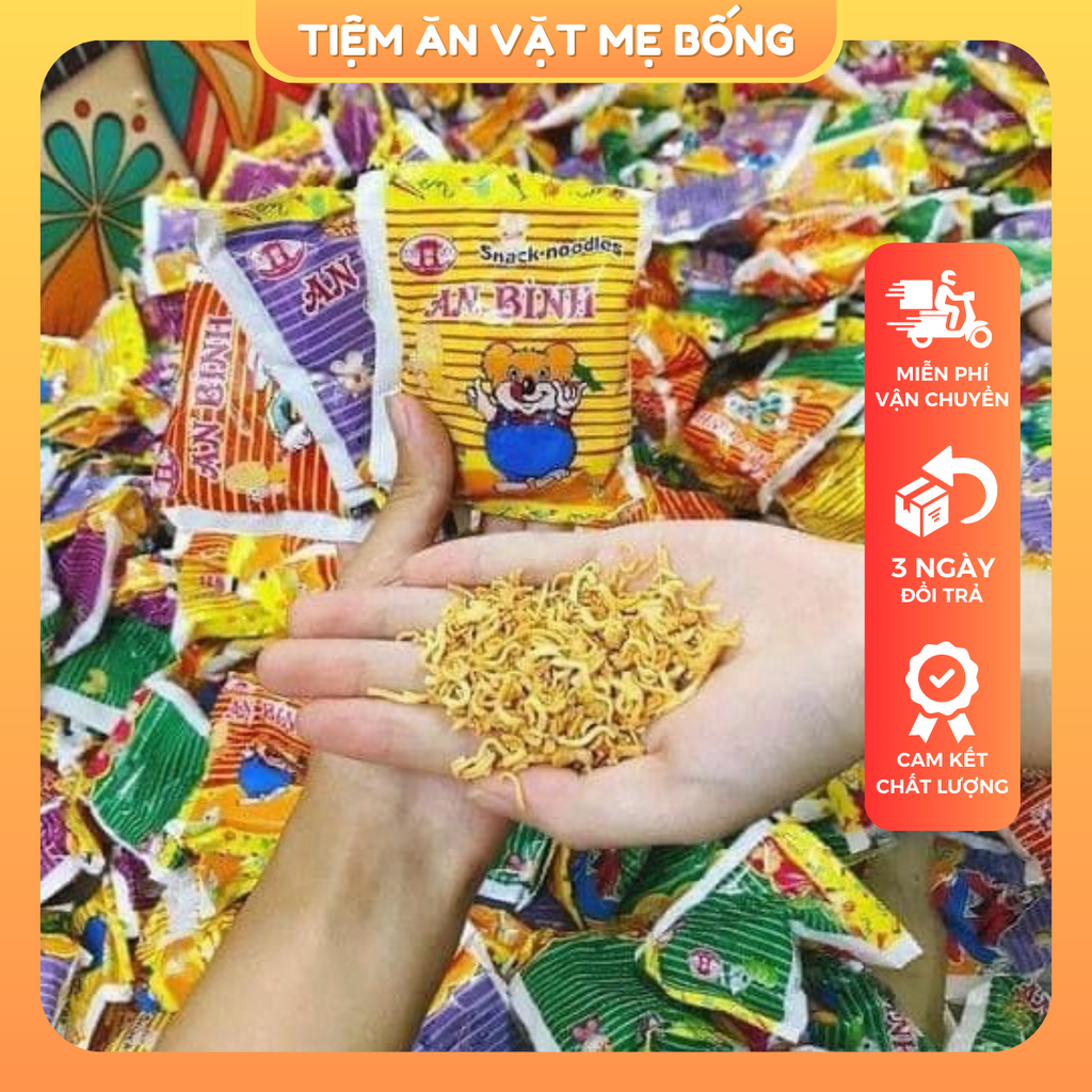 Combo of 50 Packs of An Binh Children's Instant Noodles Without Cooking ...