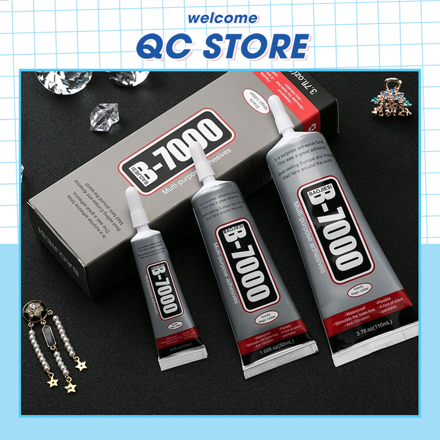 B7000 transparent plastic assembly toy glue, capacity 15ml, 25ml, 50ml, 110ml, super sticky for ...