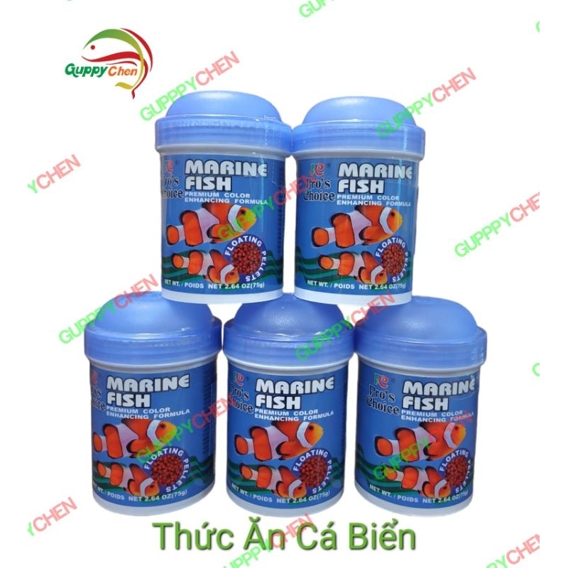 Sea FISH Food - Saltwater FISH (75 gram jar) - MARINE FISH | Shopee ...
