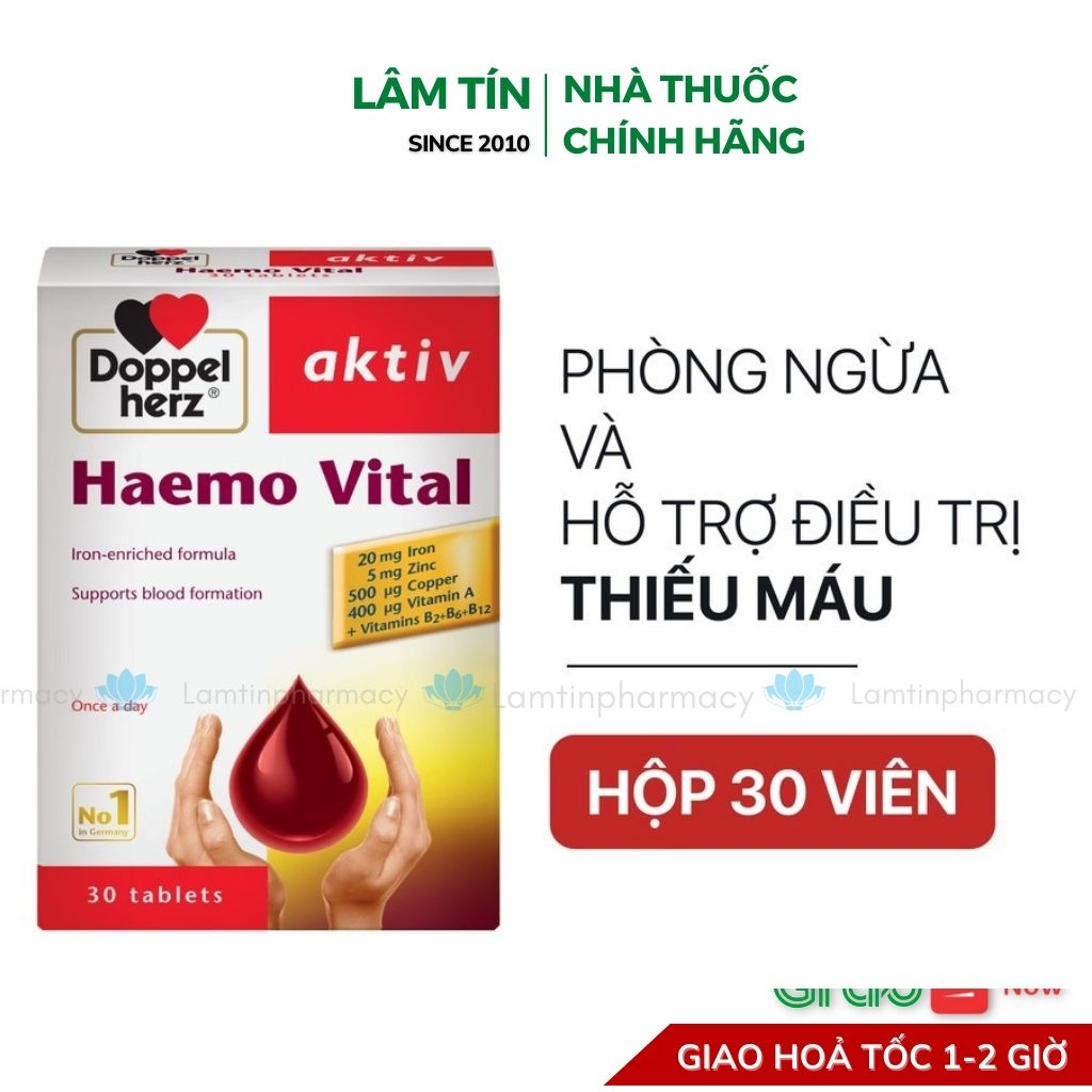 (Genuine) Haemo Vital iron and vitamin supplement to prevent anemia ...