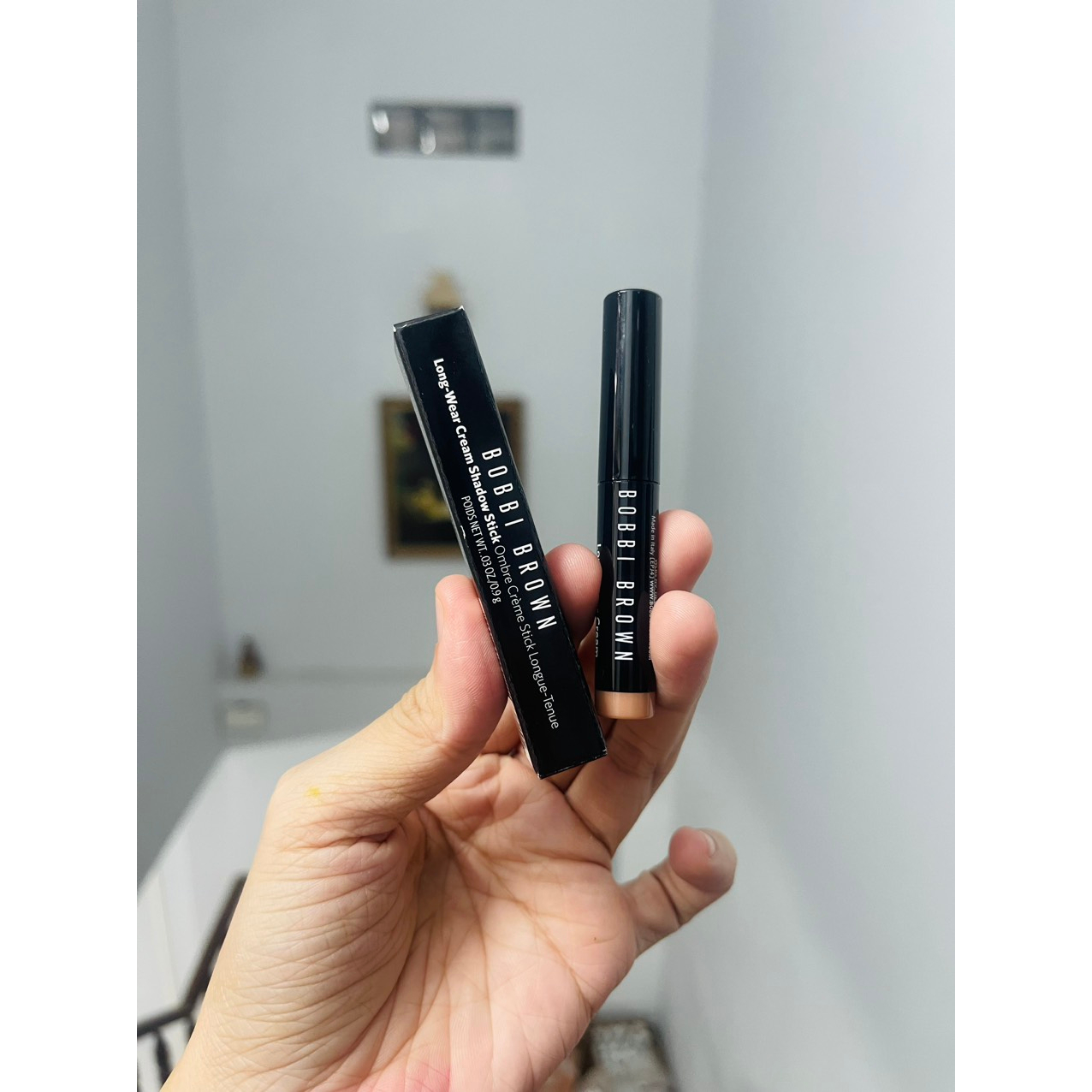 [MINISIZE 0.9G] Bb LONG WEAR CREAM SHADOW STICK GOLDEN PINK EYE WAX ...