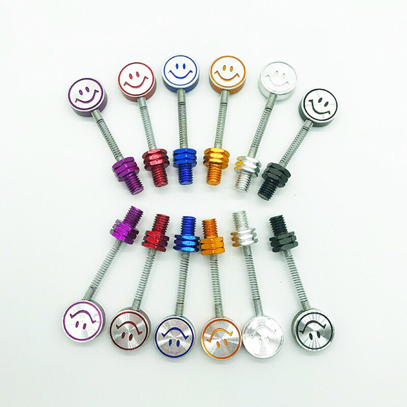 XO Very beautiful smiley face spring screws for all car models | Shopee ...