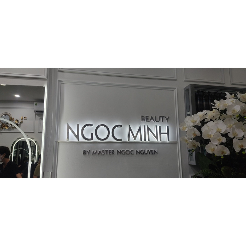 Processing embossed ALU/MICA LETTERS WITH LIGHTS, Accept processing ...