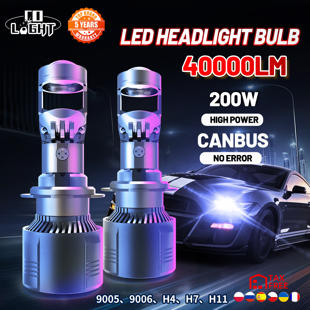 100w Mini LED Ball Light Mini Ball LED Headlight H4 Y12 MA Racing ...