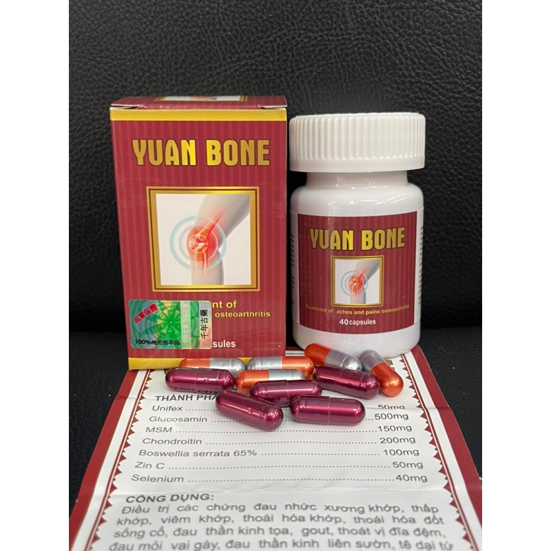 Yuan BONE BONE and Joint Pills [Genuine] Supports BONE and joint pain ...