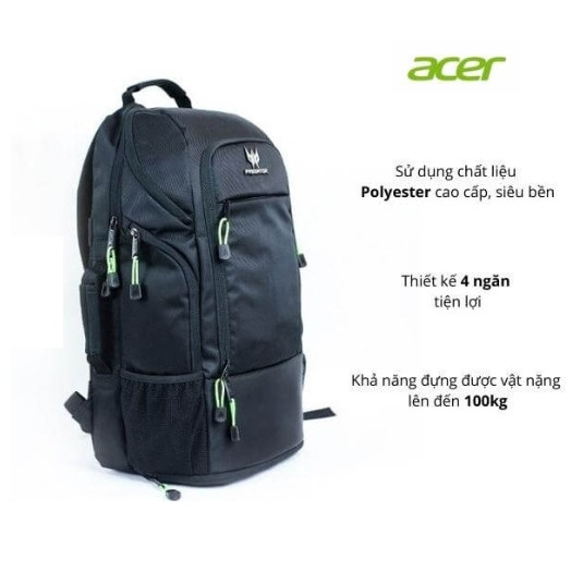 Acer Gaming Predator SUV Backpack - Genuine | Shopee Malaysia