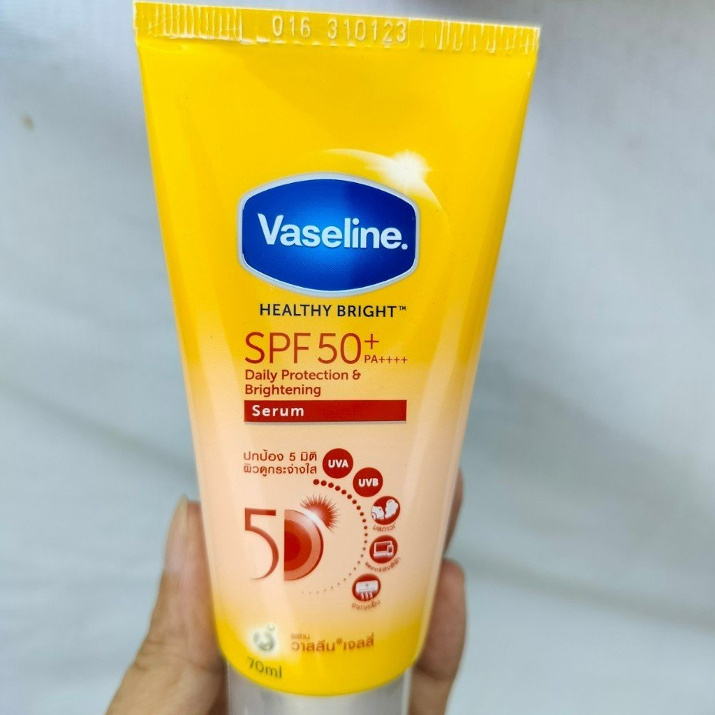 Vaseline 50x Body Sunscreen Serum Protects The Skin With SPF 50+ PA++ + + To Make The Skin 2X ...