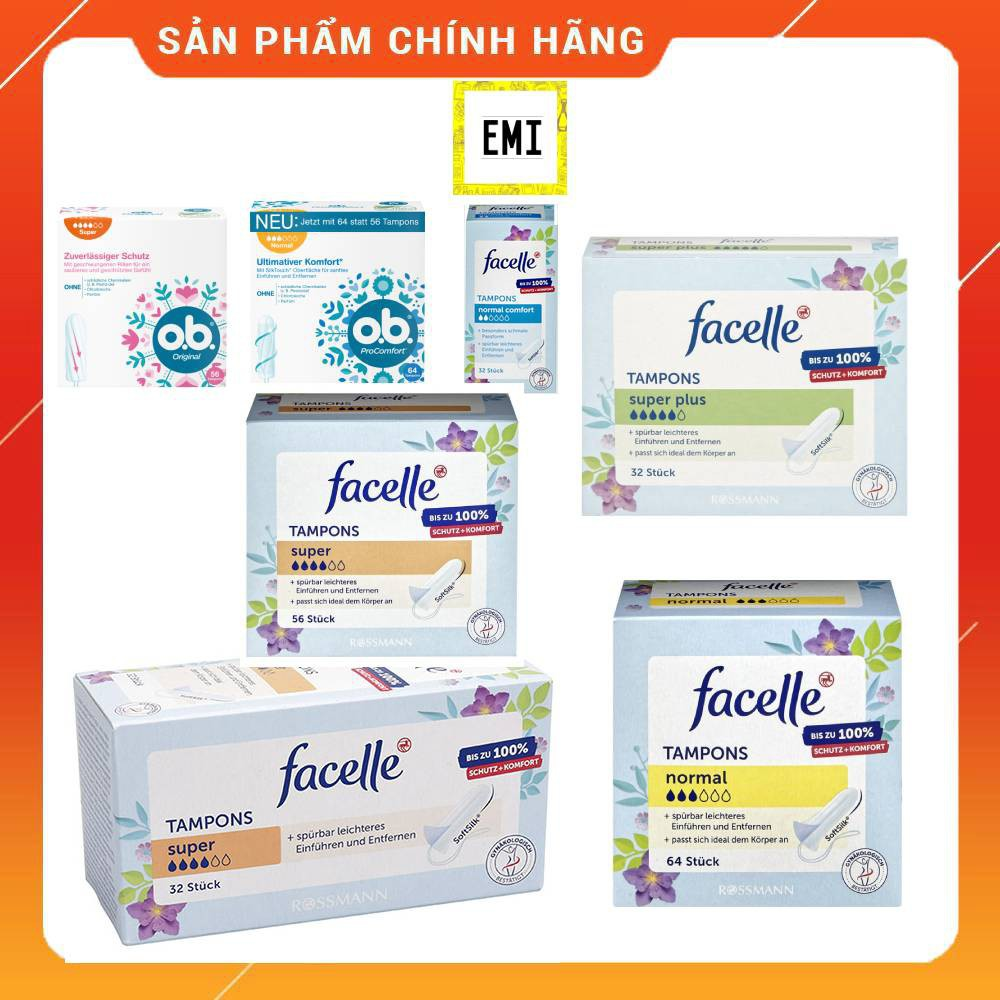 Tampon German FACELLE sanitary napkins are super absorbent and ...