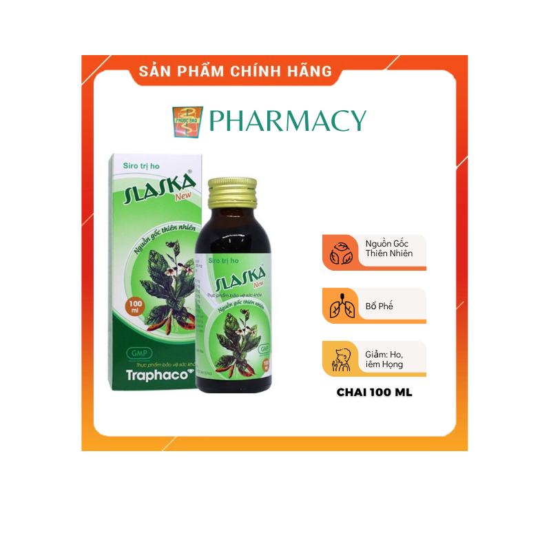 [Genuine] Slaska Cough Syrup- Traphaco-For Children From 3 Years Old To ...