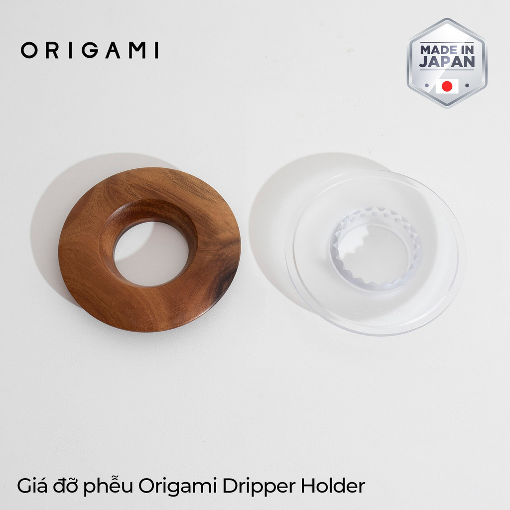 [Origami Japan] Volcano Origami Dripper Holder Funnel Holder | Shopee ...