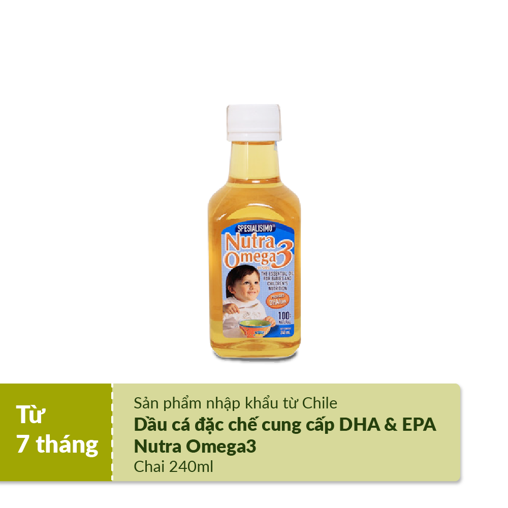Nutra Omega 3 weaning fish oil imported from Chi Le 240ml ...