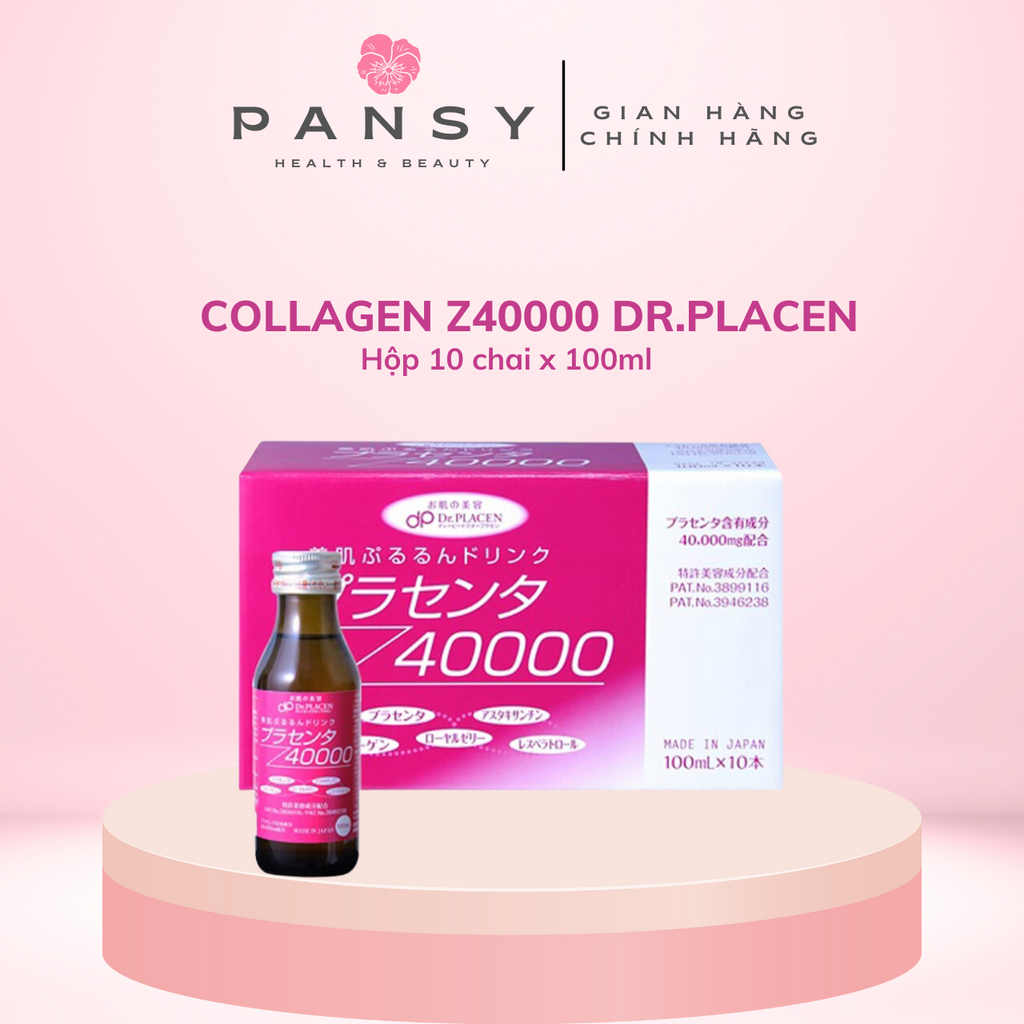 Plan Do See Placenta Essence Drink 40000mg Japan (Box of 10 bottles x ...