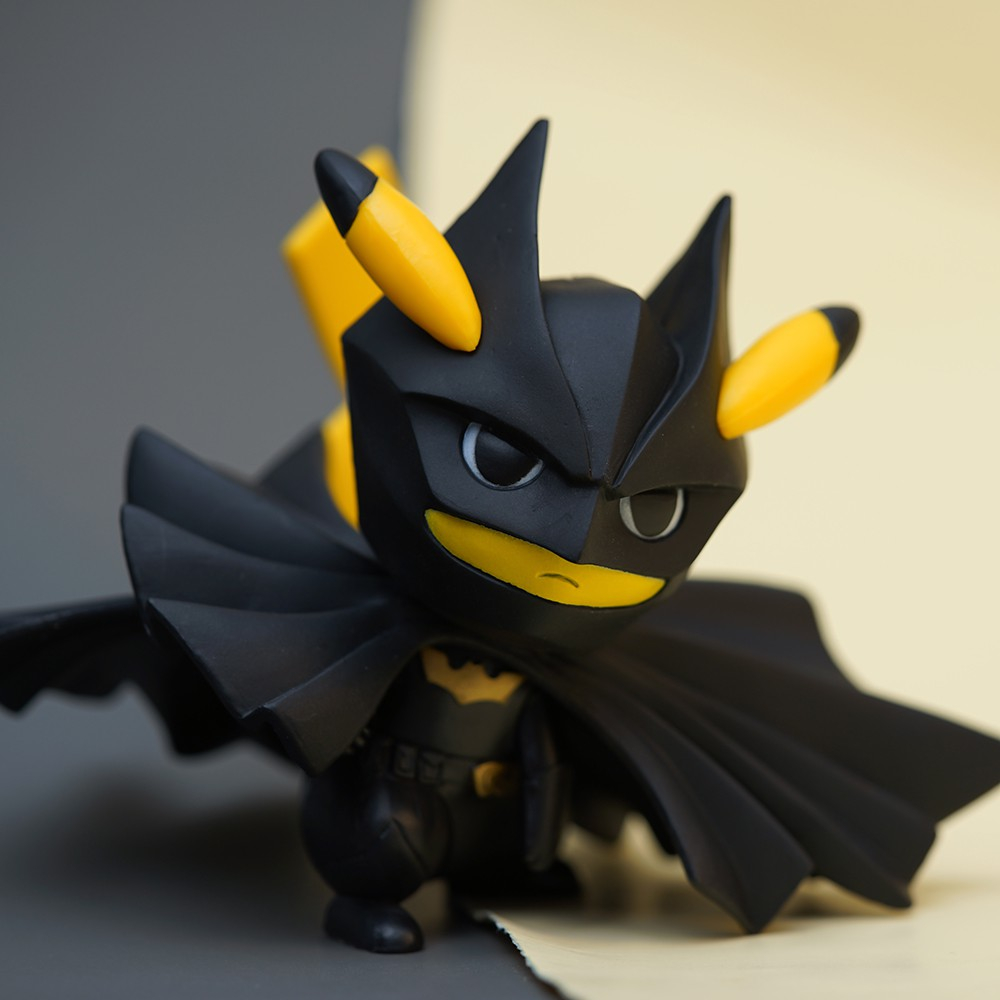 Model Pikachu Cosplay BatMan - Pokemon Model | Shopee Malaysia