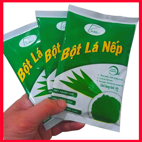 Ginny Leaf Powder (Panda Leaf Powder) Fragrant Leaves Package 50gr 100% ...