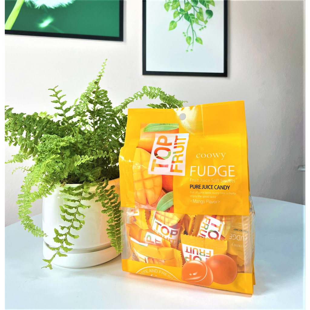 [Mango Flavor] TOP FRUIT Marshmallow FRUIT TOP FRUIT COOWY [320GR ...