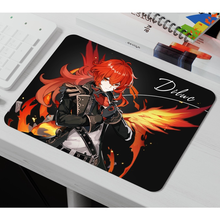 Mouse Pads, Genshin Impact Touch Touchpads Diluc Model | Shopee Malaysia