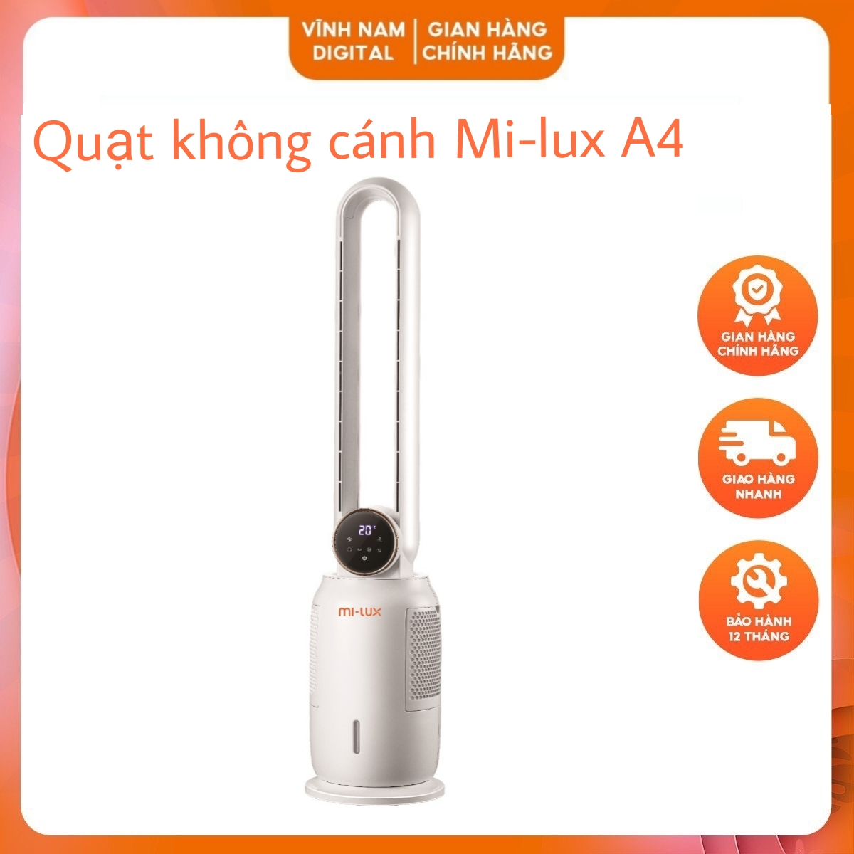 Xiaomi Mi-Lux A4 Air Conditioner Wingless Fan With Water Cooling - With ...