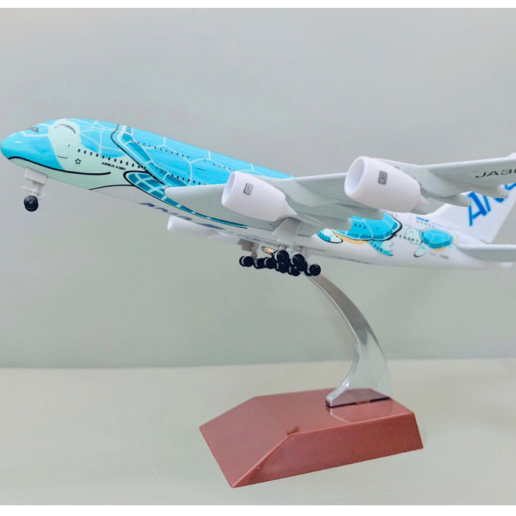 Air ANA Airbus A38020cm Sea Turtle Cartoon / Die Casting Plane Model ...