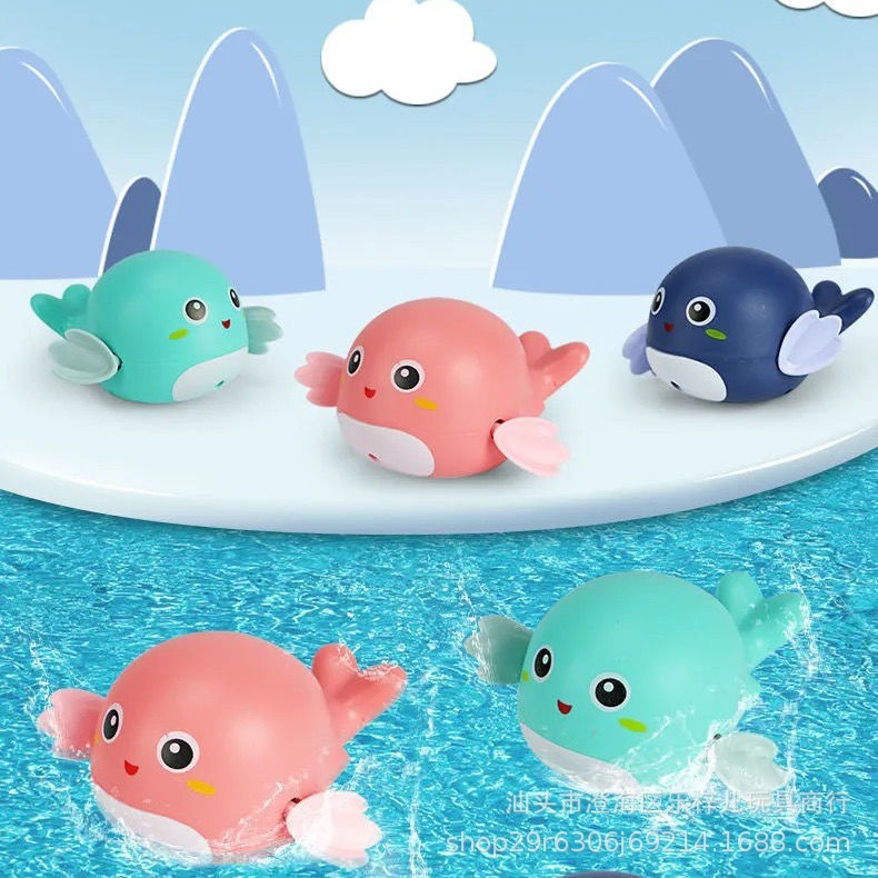 Bathroom Toys - Cute Wind-Up Bathroom Animals, Ducks, Dolphins, Turtles ...
