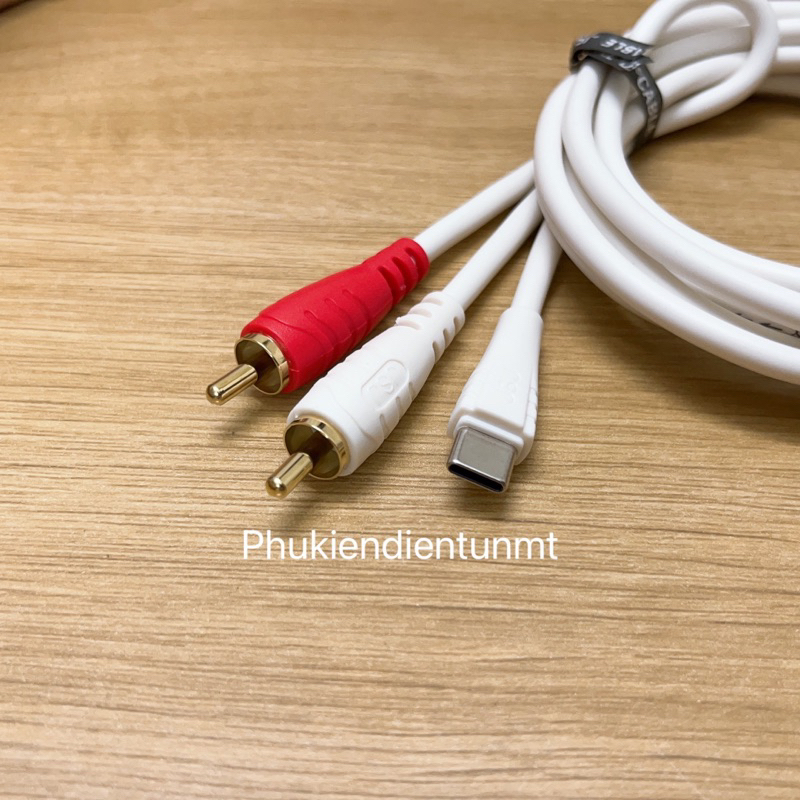 Genuine JSJ 1.8m TYPE - C audio conversion cable to speaker (AV ...