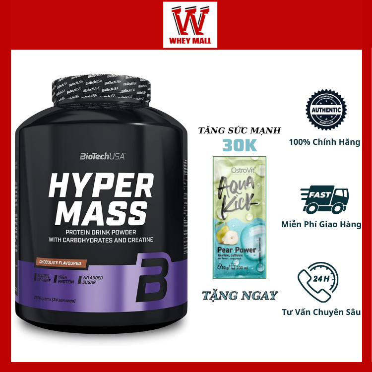Hyper MASS BioTechUSA Weight Gain Milk Box 4kg | Shopee Malaysia
