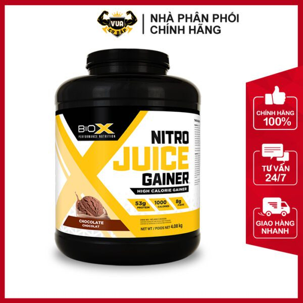 Nitro Juice Gainer Biox Weight Gain Milk Box 4.08Kg | Shopee Malaysia