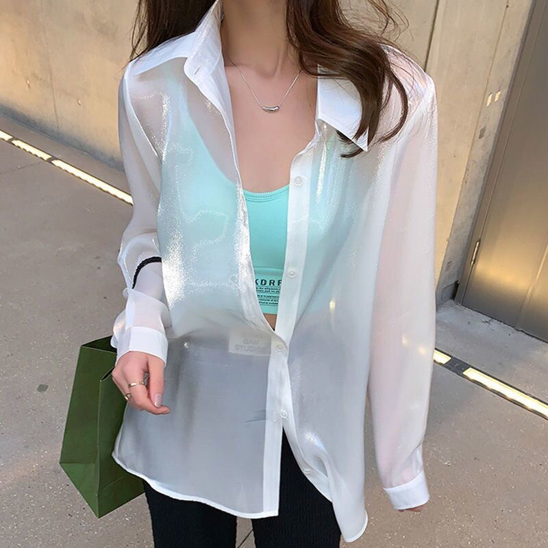 Transparent White Shirt (Read Description, The Last 2 Pictures Are Real ...