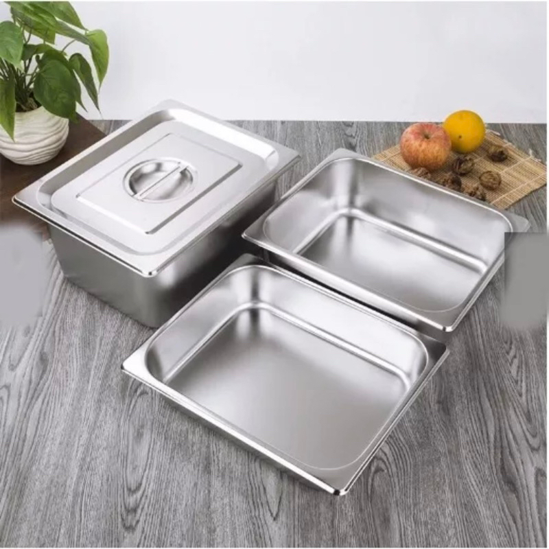 Jelly tray, topping tray 1/2 stainless steel 304 deep 32.5x26.5 (cm ...