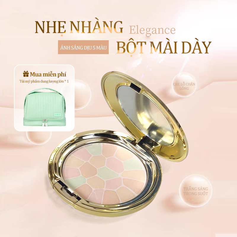 Buy Powder Cake for free ELEGANCE Powder/No Sebum Mineral Color Powder ...