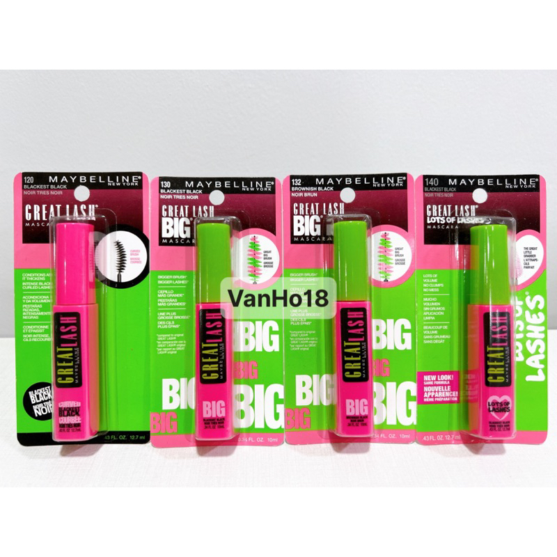 Usa-mascara Maybelline New York GREAT LASH | Shopee Malaysia