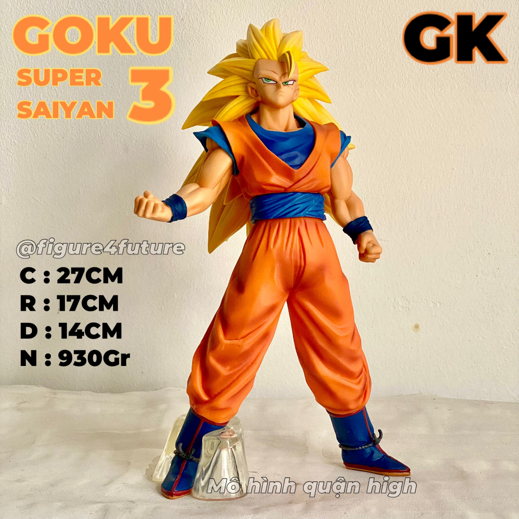 Son goku super saiyan 3 model - goku ssj3 - Dragonball figure goku ...