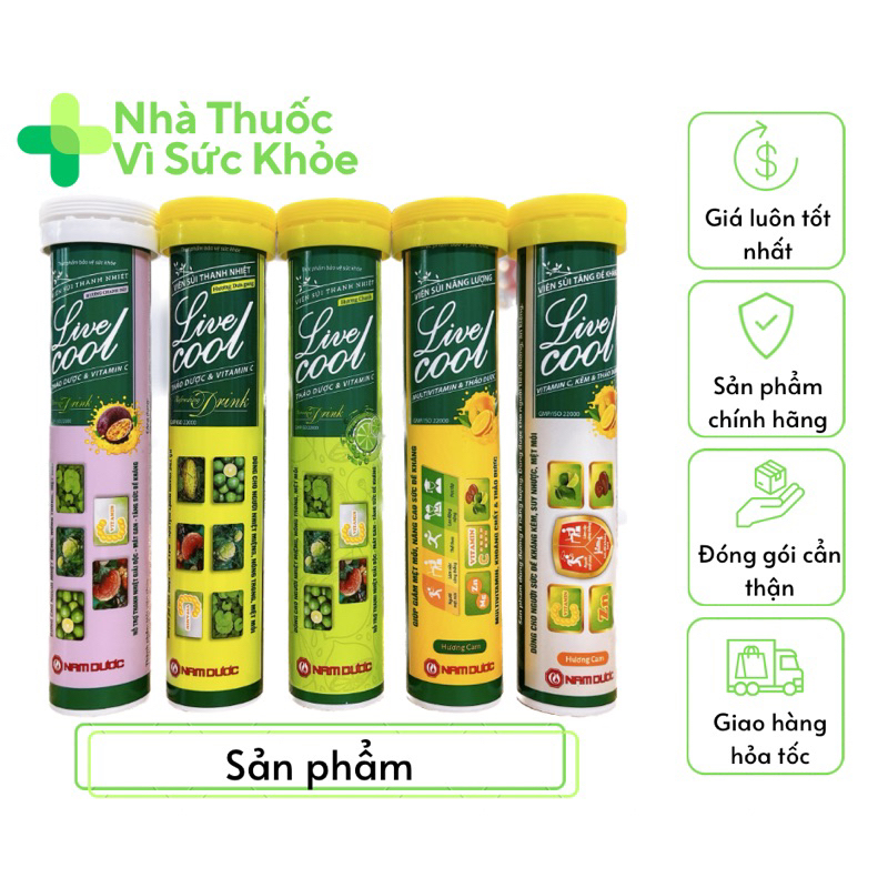 [Genuine] Livecool / Live Cool detoxifying effervescent tablets of all ...