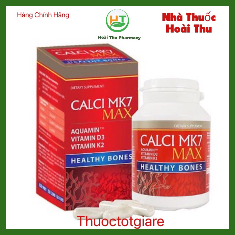 CALCI MK7 MAX - Natural red algae calcium for pregnant women, increases ...